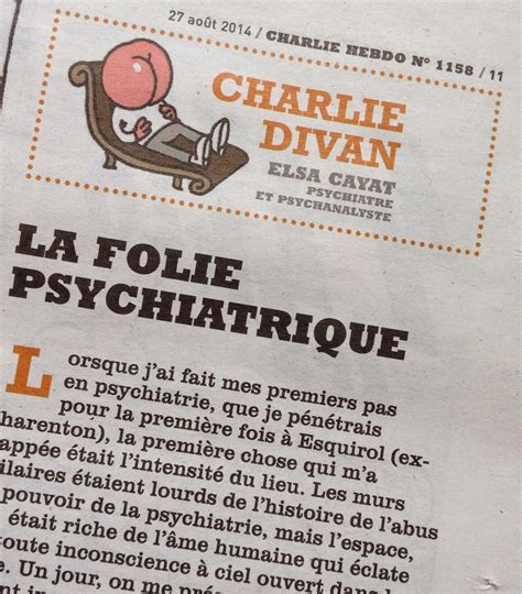 Emmanuel Chaussade Elsa Cayat Charlie Hebdo