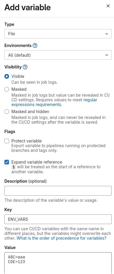 🚀 How To Upload Environment Variables To Gitlab Cicd Dev Community