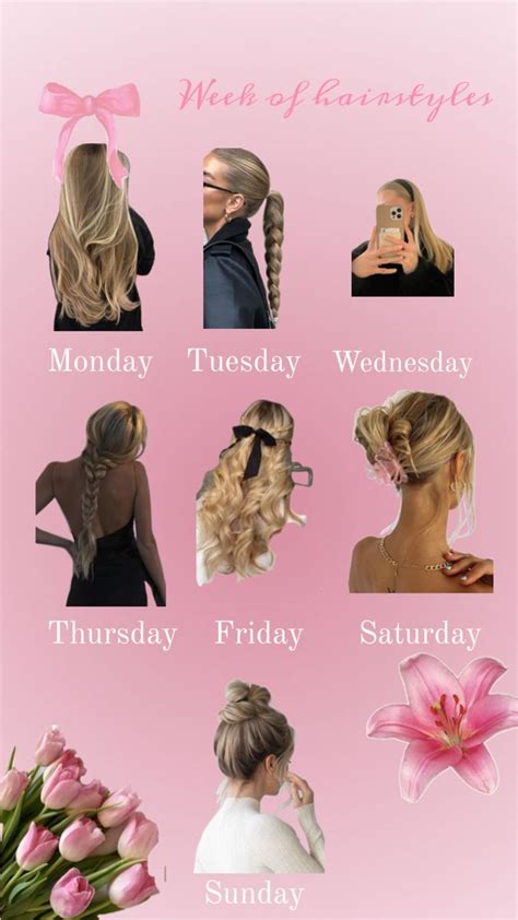 Week Of Hairstyles Stijl Haar Stijlvol Haar Haarstijlen