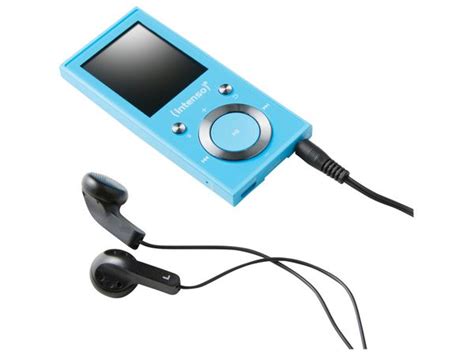 INTENSO MP3 Videoplayer 3717474 Video Scooter BT 16 GB Blau Online