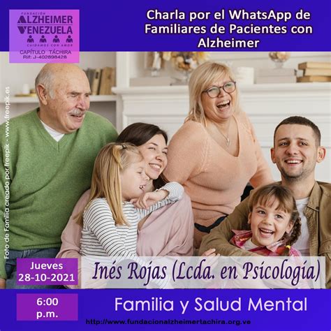 Charla Familia Y Salud Mental Alzheimer Iberoamerica