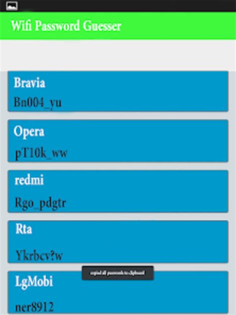Wifi Password Guesser For Android Download