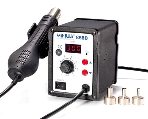 ᐉ Паяльная станция Yihua 858D - Vibro+