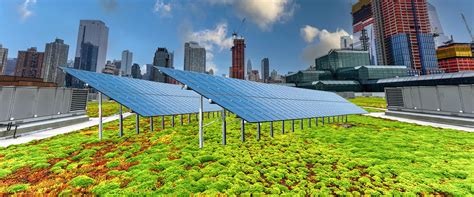 Dachbegrünung Photovoltaik kombinieren zum Solargründach