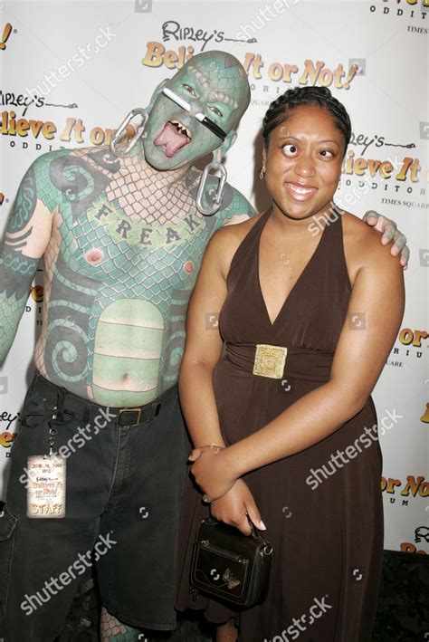 Erik Sprague Lizardman Jalisa Thompson Eye Editorial Stock Photo