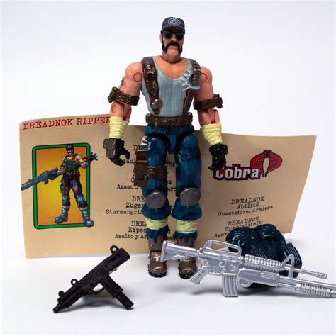 Hasbro Dreadnok Ripper 2003 Gi Joe Series 19 Dt Collectable Toys