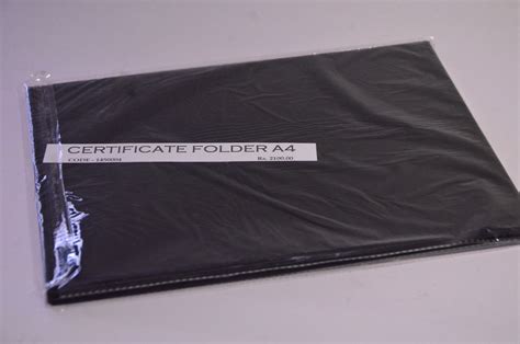 Certificate Folder A4 Premium Stationers