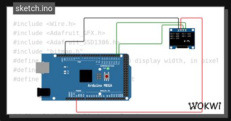Prueba Display Wokwi ESP32 STM32 Arduino Simulator