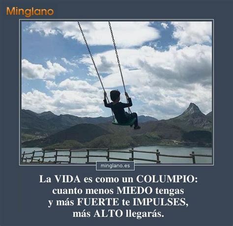 FRASES De La VIDA Es Como Un COLUMPIO