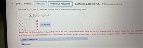 Solved Calculate 53 54 And 55 And Then Find The Sum Of The Chegg Com