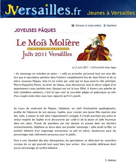 Joyeuses Pâques de Jean Poiret