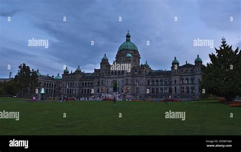 Beautiful View Of Impressive British Columbia Parliament Buildings