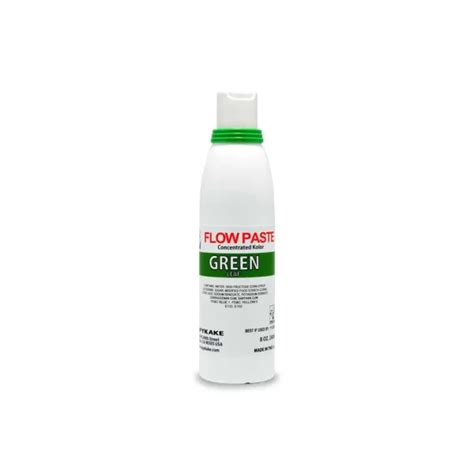 Kopykake Flow Paste Green Leaf 8 Oz Bakers Village Store