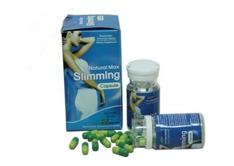 100 Natural Max Slimming Capsule Weight Loss Dietary Fat Burning
