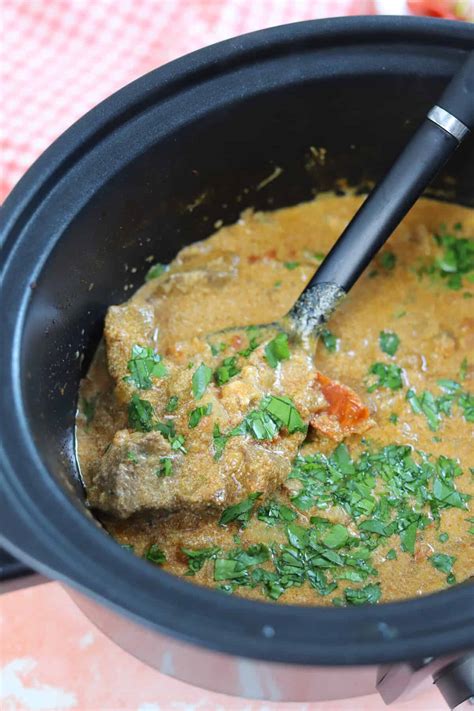 Slow Cooker Beef Curry Gluten Free
