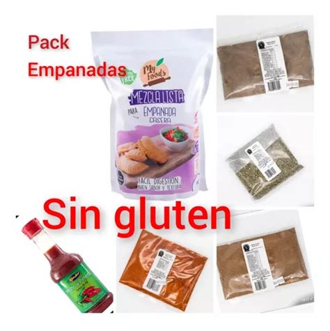 Pack Empanadas Sin Gluten Celiacos Todo Para Hacer Empanadas