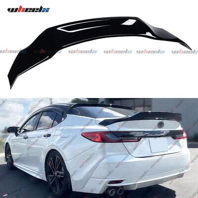 For 2025 Toyota Camry Le Xle Se Xse R Style Glossy Black Highkick Trunk
