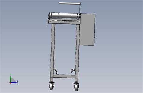F1328 伸缩式的皮带输送机mfsolidworks 2010模型图纸下载 懒石网