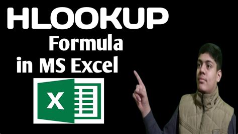 HLOOKUP Formula In Ms Excel YouTube