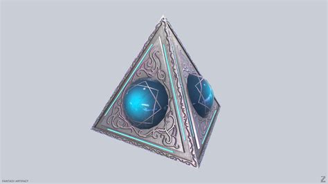 3d Fantasy Artifact Model Turbosquid 2224637