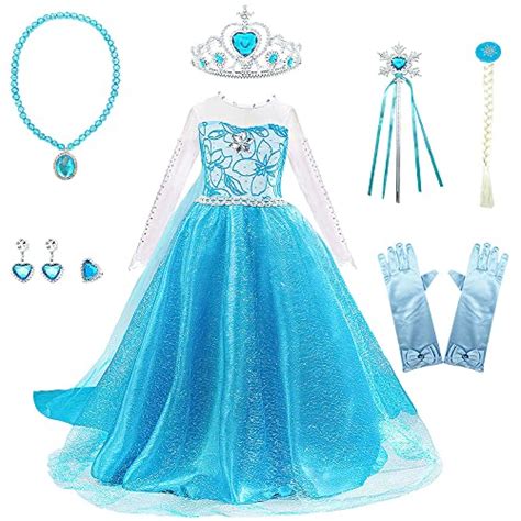 Vestito Principessa Elsa Di Frozen Regali Per Bambini