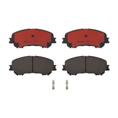 Juego de 4 Balatas de Cerámica Premium de Ruedas Delanteras Brembo