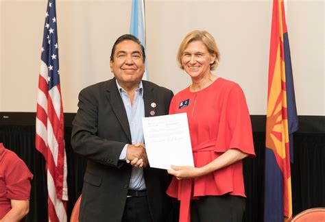 Agreement Formalizes University Of Arizonas Commitment To Pascua Yaqui