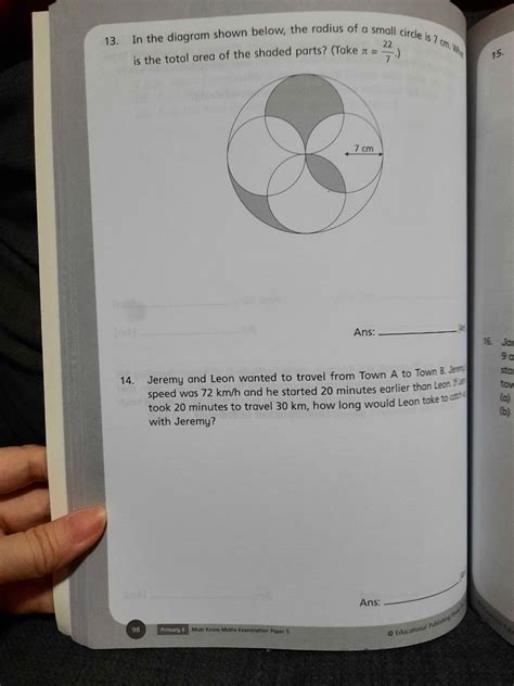 PSLE Must Know Maths Mathematics Primary 6 Pri 6 Hobbies Toys Books