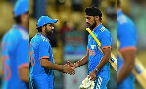 Rohit Sharmas Death Stare To Arshdeep Singh After 1st Odi Sparks Meme