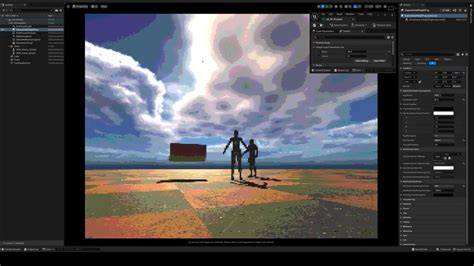 Ue5 1 Pixelation Post Process Filter Youtube