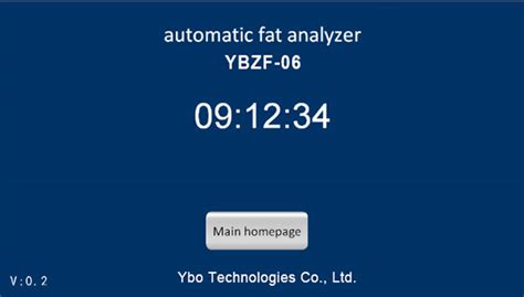 Automatic Fat Analyzer Ybo Technologies Co Ltd