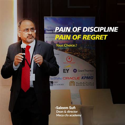 Meca Cfo Academy On Linkedin Discipline Or Regret We All Face A