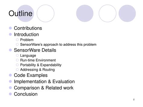 Ppt Sensorware A Framework For Efficient And Programmable Sensor Networks Powerpoint