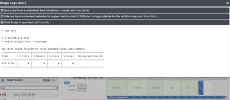 How To Run Nodejs Tests With Jenkins Stack Overflow