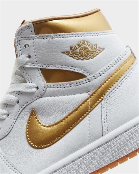 Metallic Gold Air Jordan 1 High Debuts In February 2024 Womens