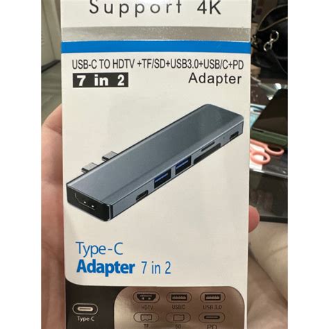 【omg】7合1 Typec Hub集線器 Usbtypechdmi讀卡機macbook Airpro專用 蝦皮購物