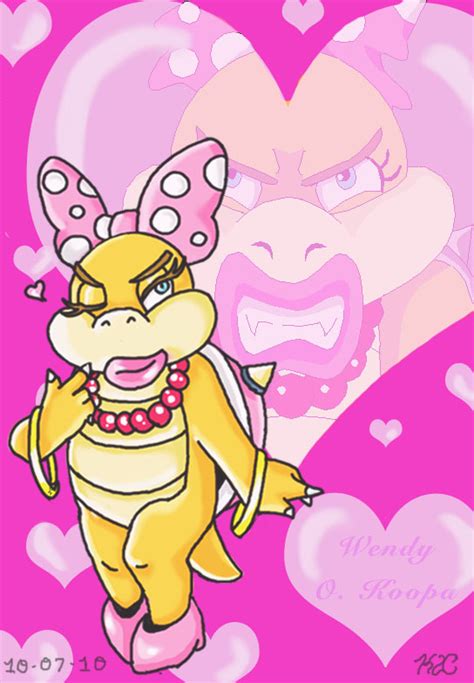 Tough Love Wendy O Koopa By Karonozchan On Deviantart