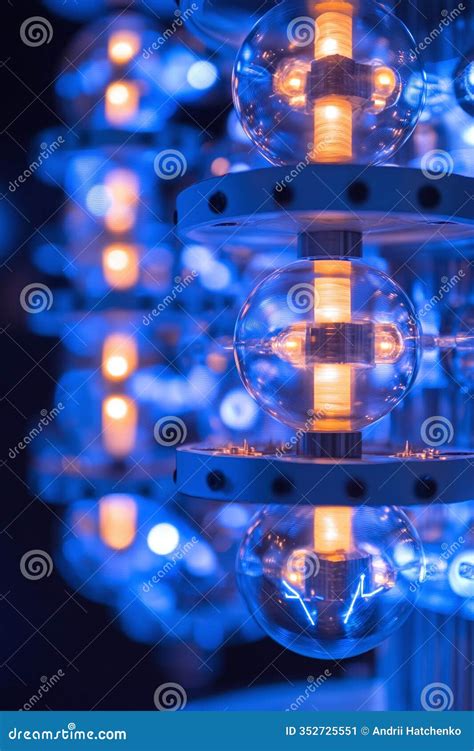 Extraordinary Led Quantum Computer Core Visualization Revealing
