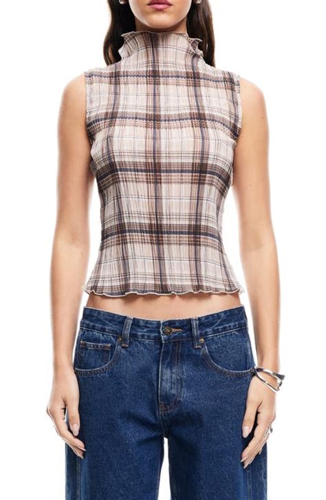 Womens Plaid Tops Nordstrom