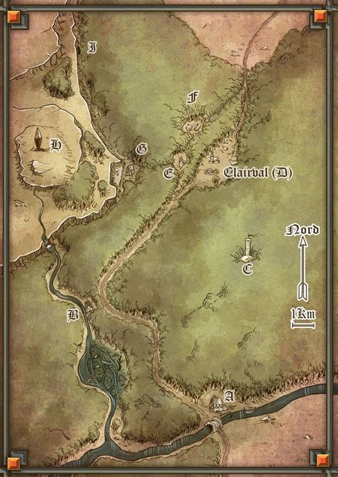 Foret Chroniques Oublies By Ekwal Fantasy Map Fantasy Map Maker Map