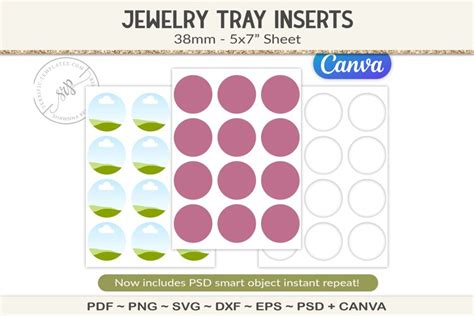 Jewelry Tray Collage Sheet Template Psd Eps 4078228