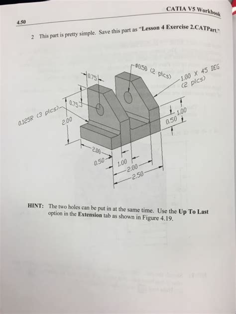 Part Design Workbench Practice Exercises Now Chegg