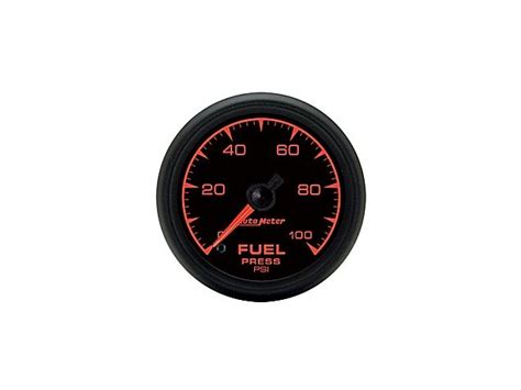 Auto Meter ES Digital Stepper Motor Gauge 2 1 16 Fuel Pressure 0 100
