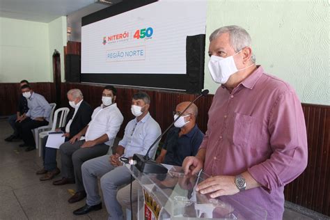 Prefeitura de Niterói lança projeto Niterói anos as intervenções na Região Norte