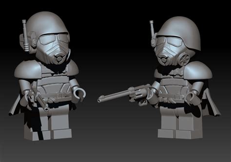 Stl File Ncr Ranger Combat Armor From Fallout New Vegas Custom Set 🆕