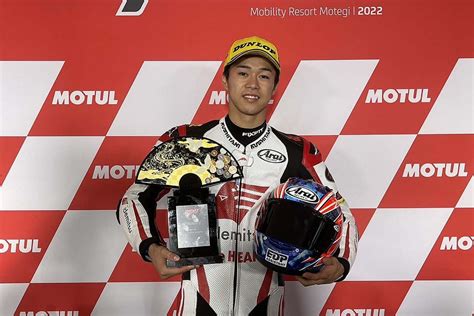 Moto2｜小椋藍、日本gpを完全制覇も第一声は”ホッとした”。母国での表彰台は「僕にとっても、皆んなにとっても格別だったと思う」