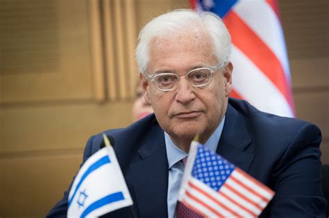 Friedman Boasts Of Procuring Israels Commitment To A Two State Agenda