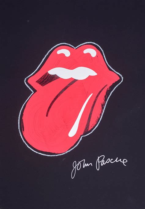 Rolling Stones Logo John Pasche Clarendon Fine Art