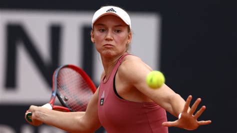 WTA Rom Elena Rybakina Wartet Schon Auf Iga Swiatek Tennisnet
