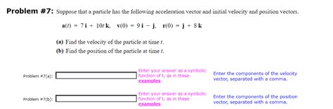 Solved Problem Suppose That A Particle Has The Following Chegg